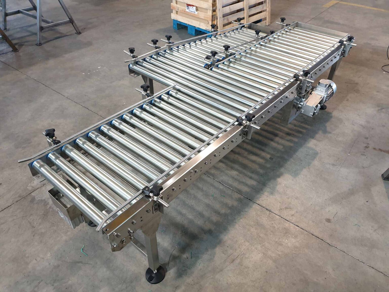 Cintas y Bandas Transportadoras de Rodillos - Fábrica y Diseño