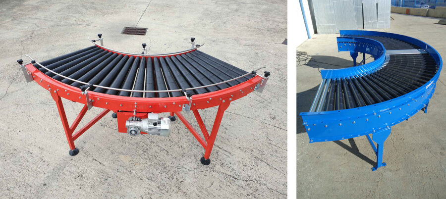 Cintas y Bandas Transportadoras de Rodillos - Fábrica y Diseño